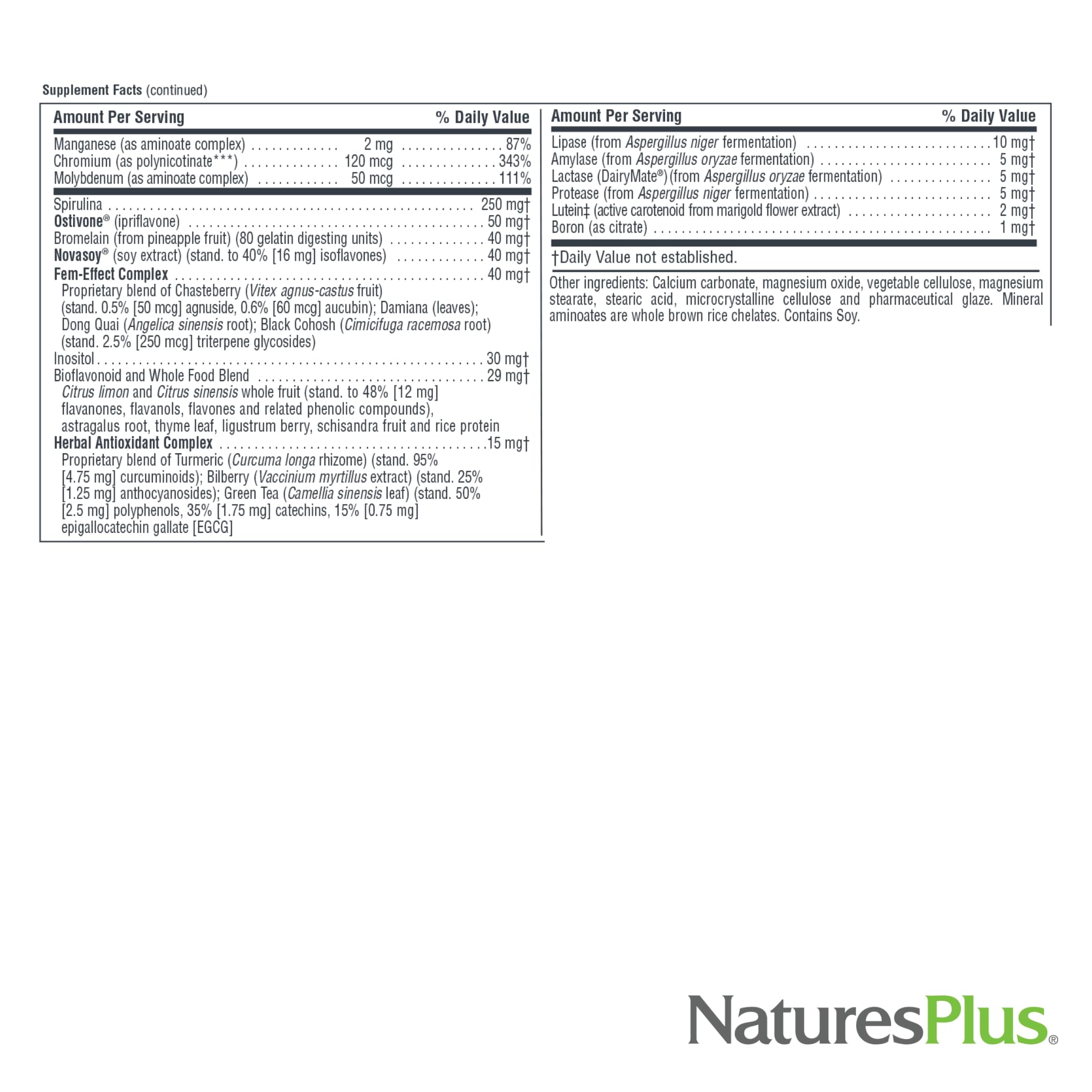 comprehensive mineral support for women