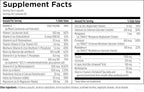 Comprehensive multivitamin for active lifestyles