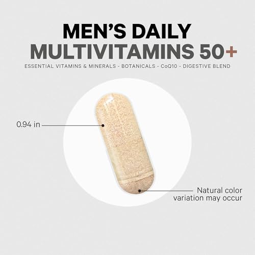 Comprehensive multivitamin for men over 50