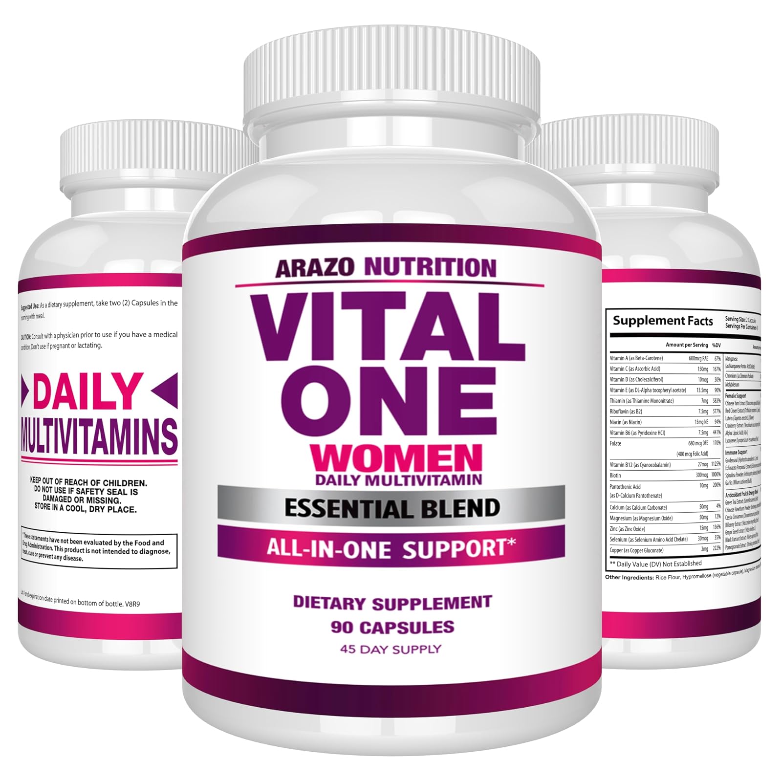 comprehensive multivitamin for overall vitality