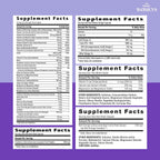 Comprehensive multivitamins for women's wellness