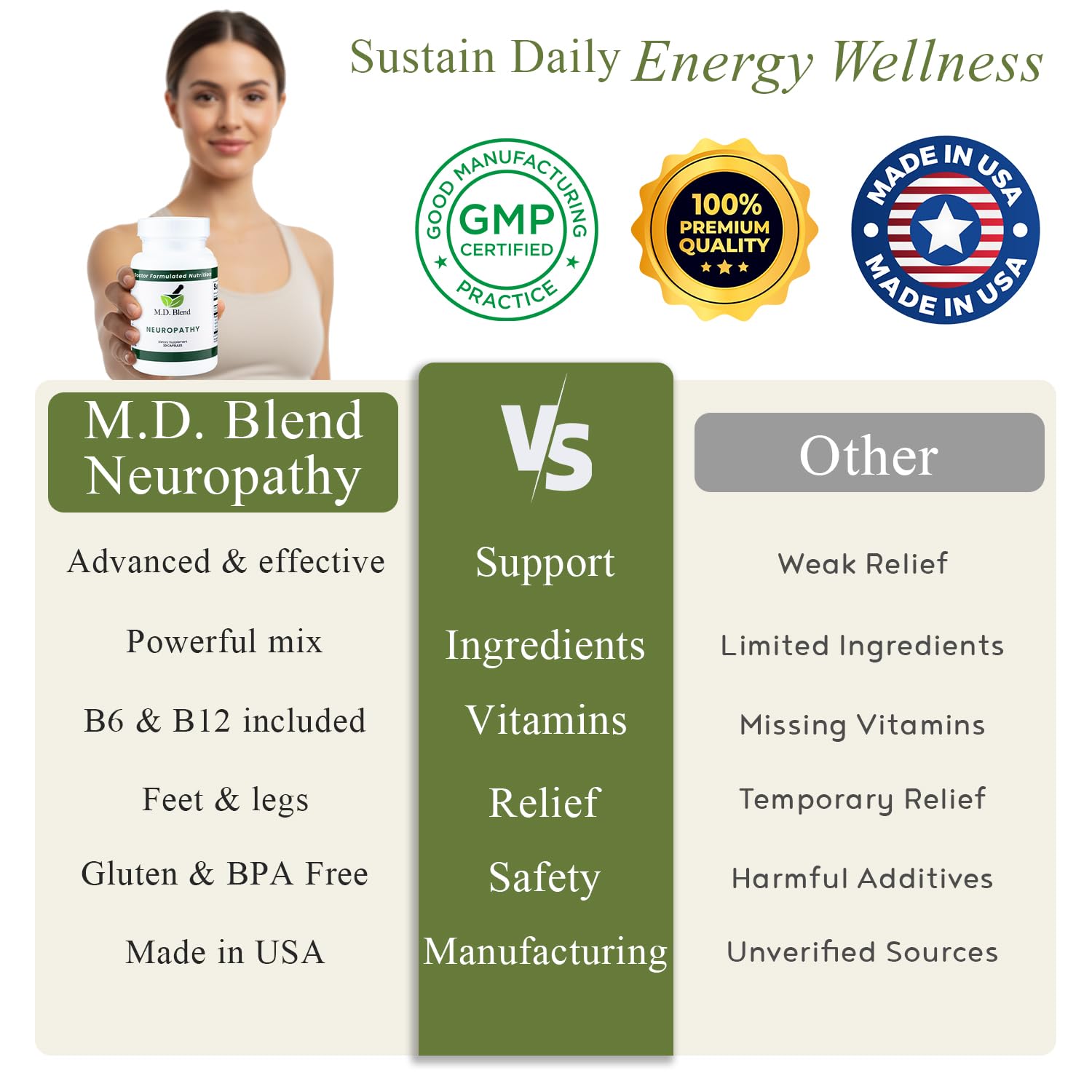 comprehensive nerve support supplement