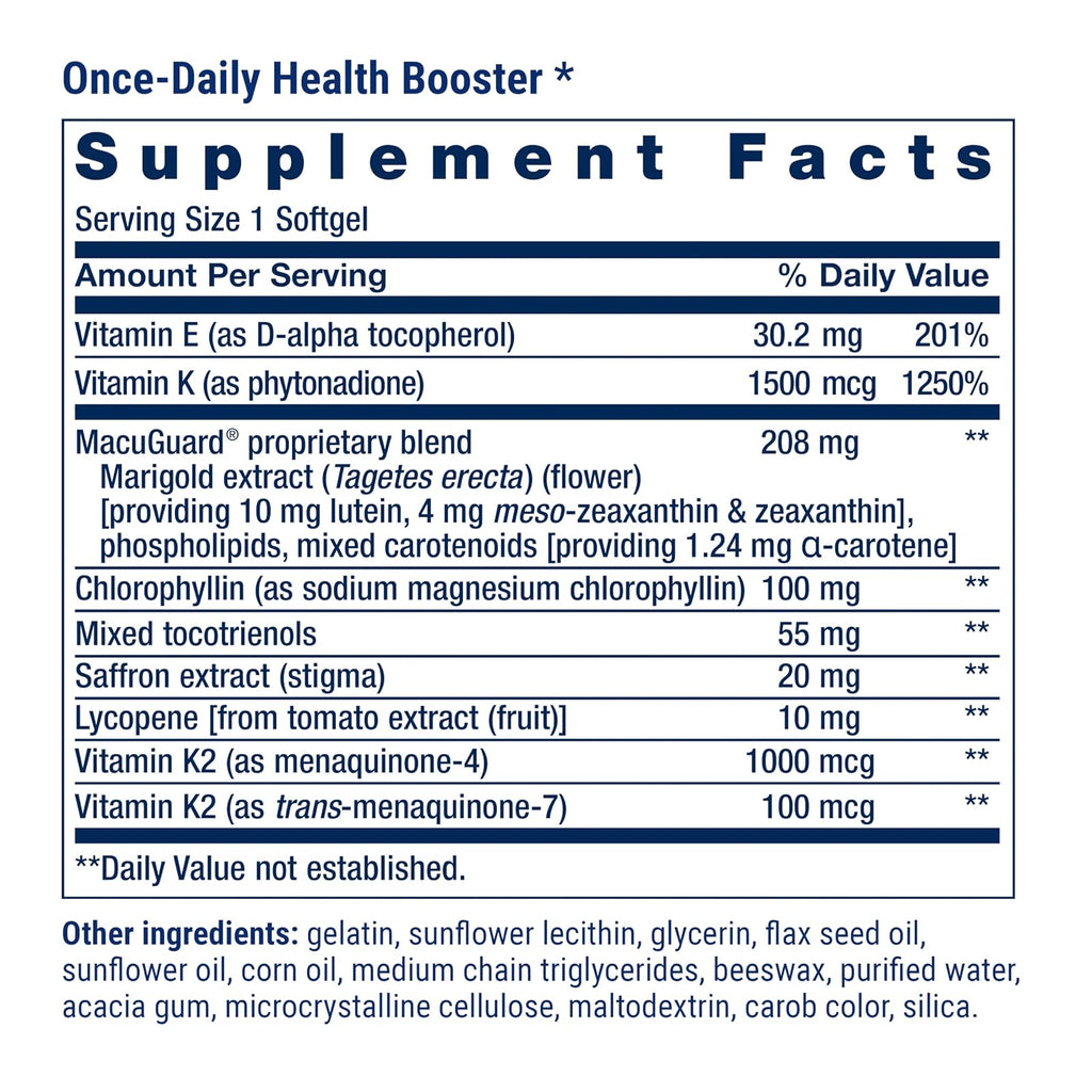 Comprehensive nutrient packs for daily wellness