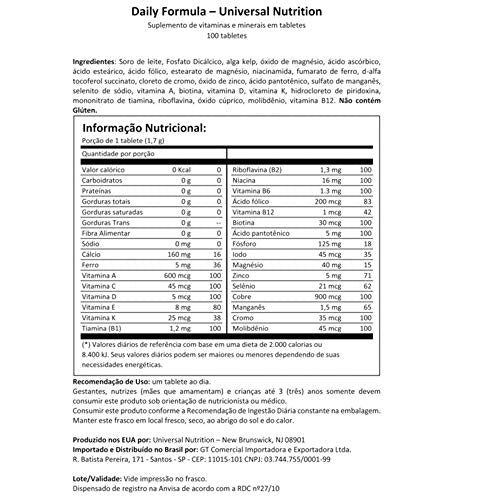 comprehensive nutrition in one tablet
