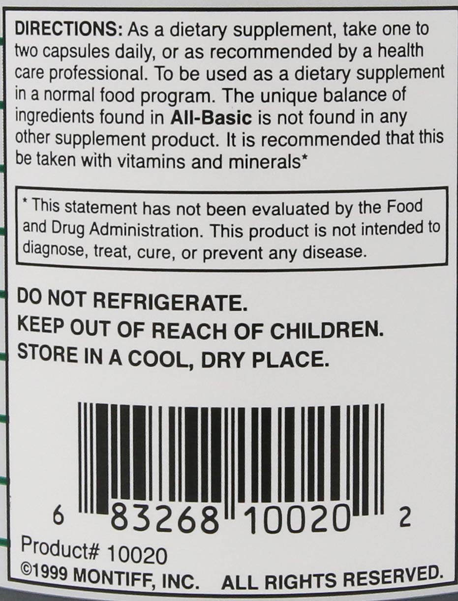 comprehensive nutrition with blended vitamin supplements