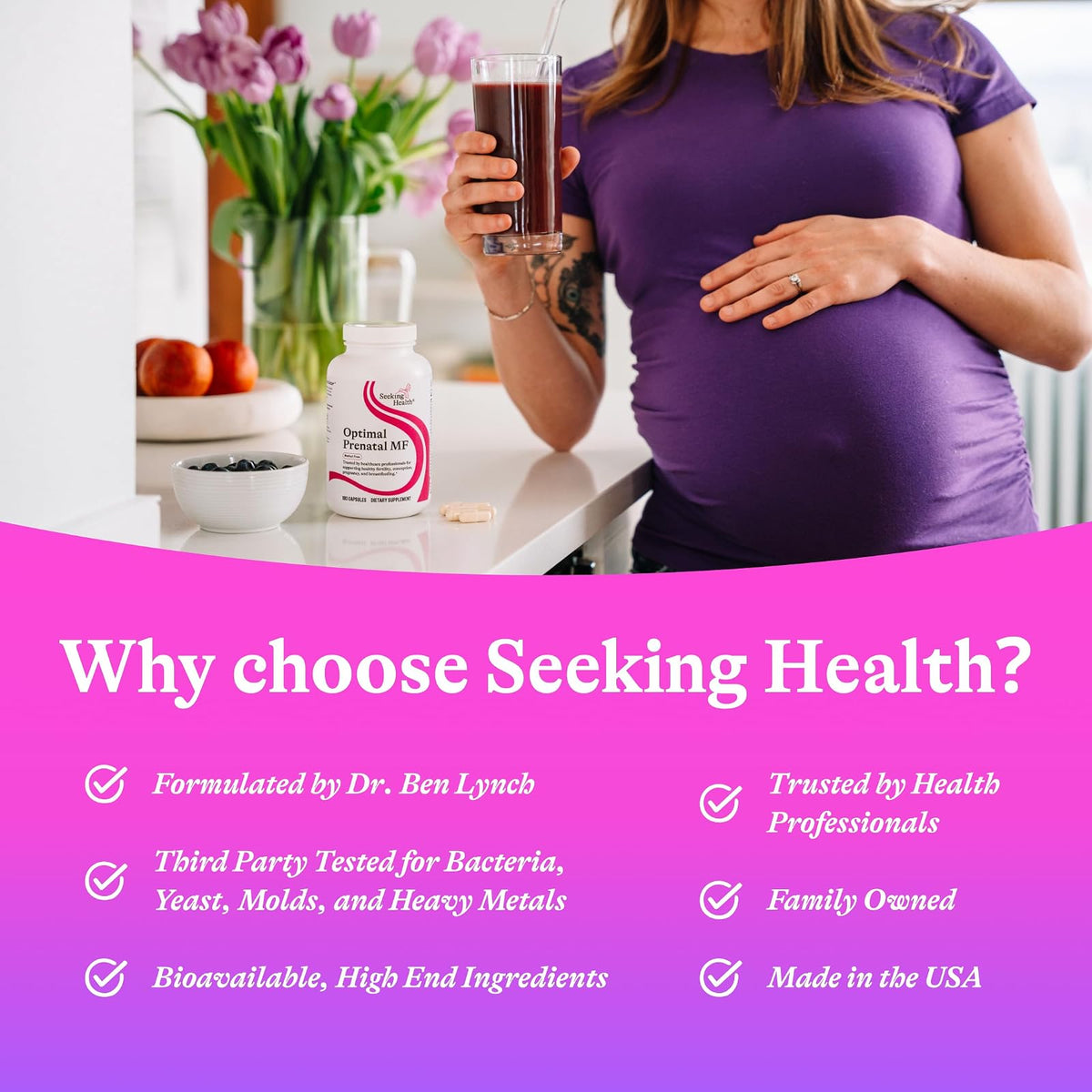 Comprehensive prenatal support with DHA