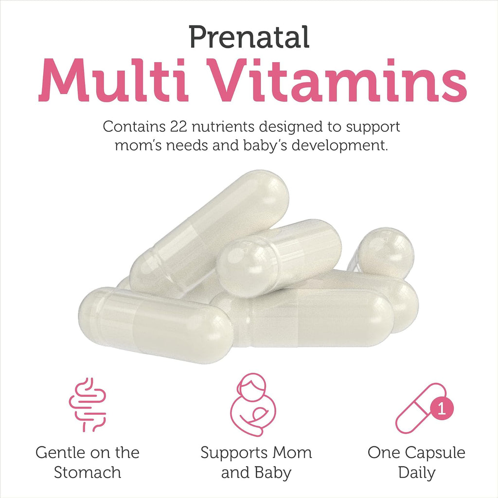 Comprehensive prenatal vitamins formula