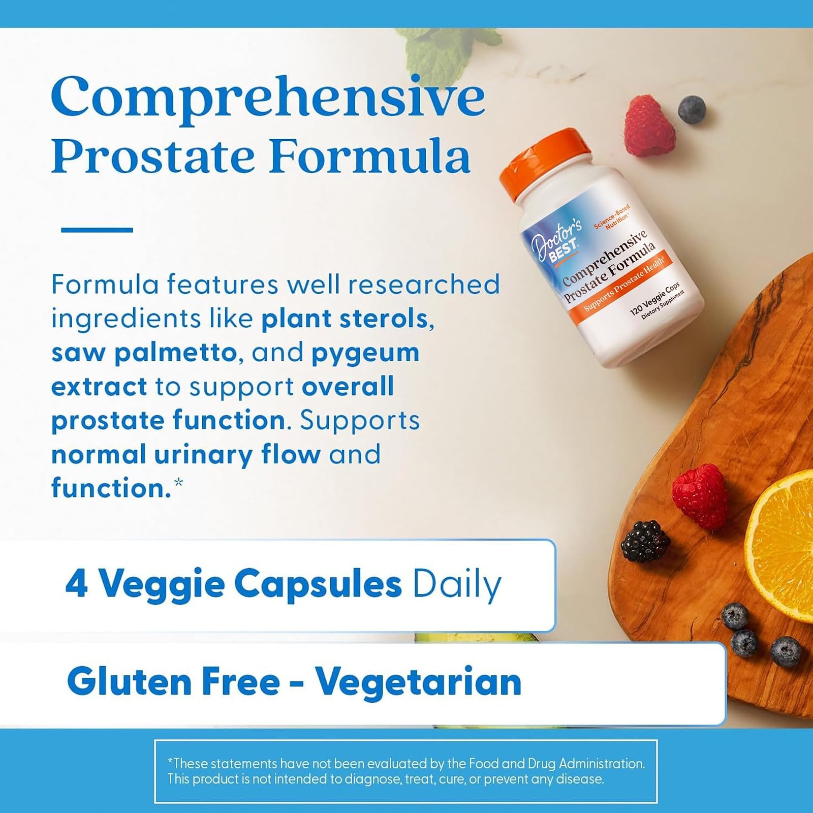 Comprehensive Prostate Formula benefits