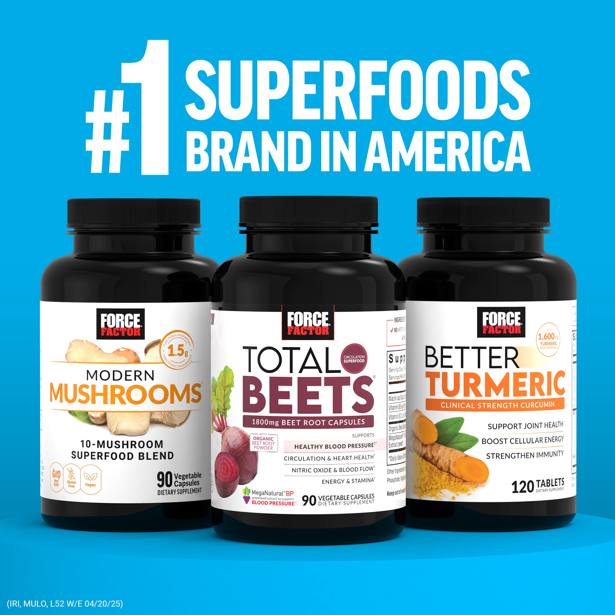 Comprehensive support with blended vitamins