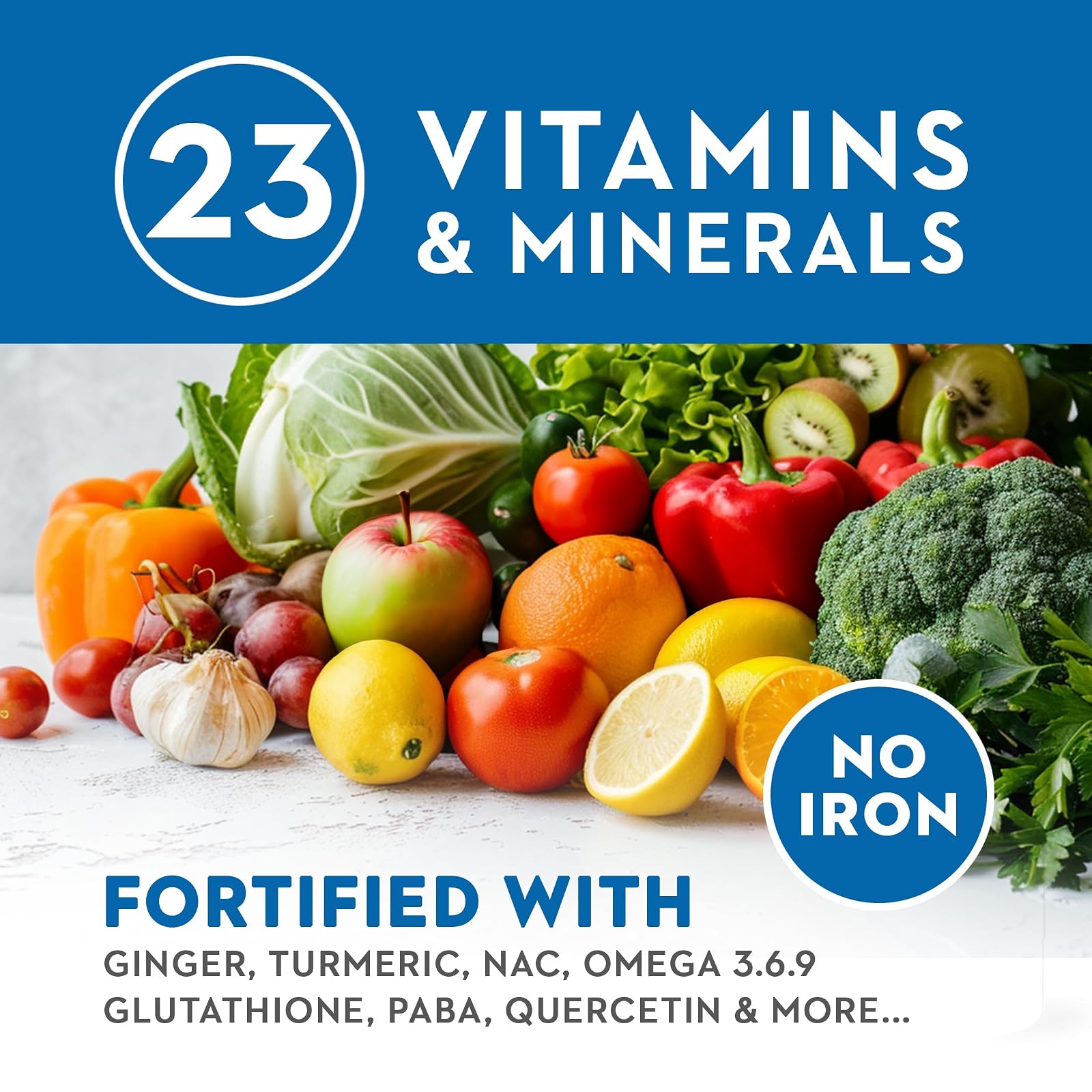 Comprehensive vitamin and mineral blend