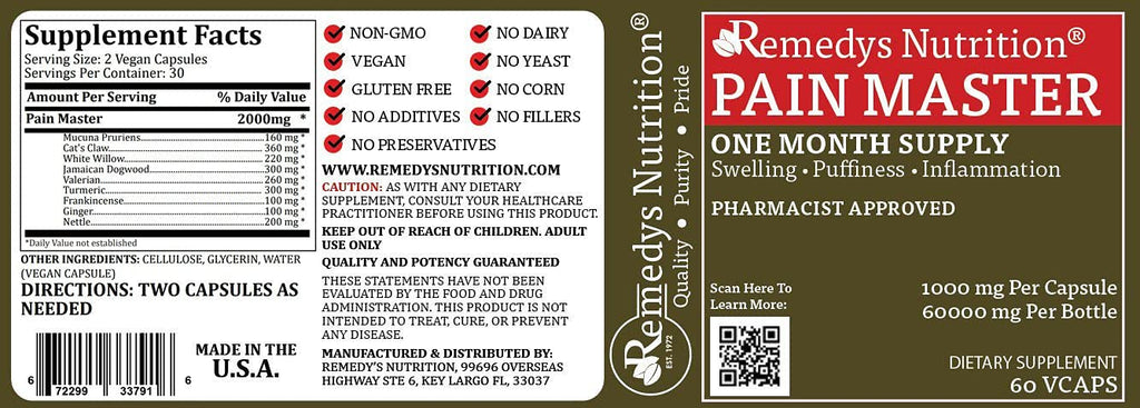 comprehensive vitamin and mineral blend