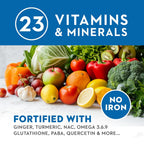 Comprehensive vitamin and mineral support