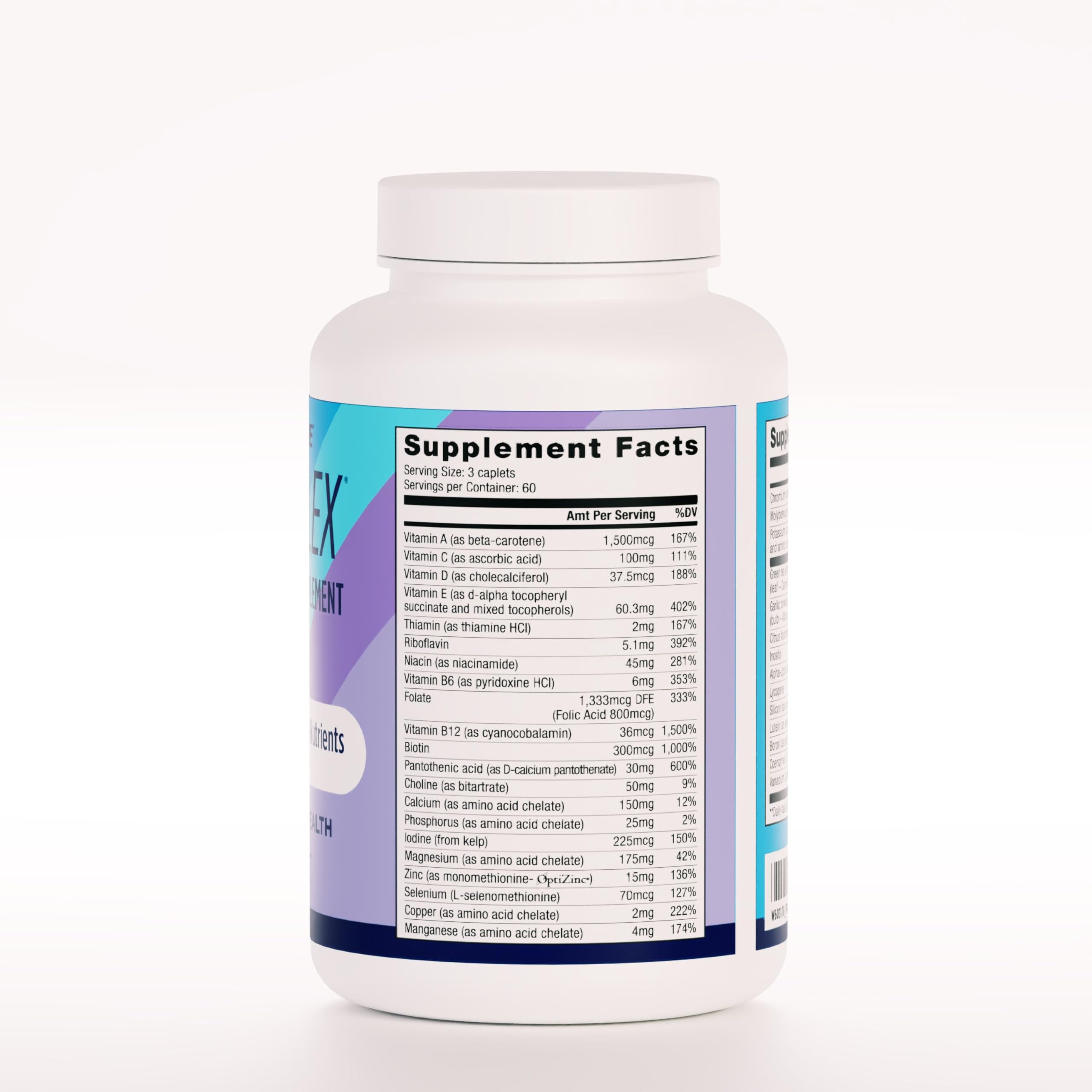 comprehensive vitamin and mineral support