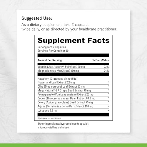 comprehensive vitamin blend for heart function