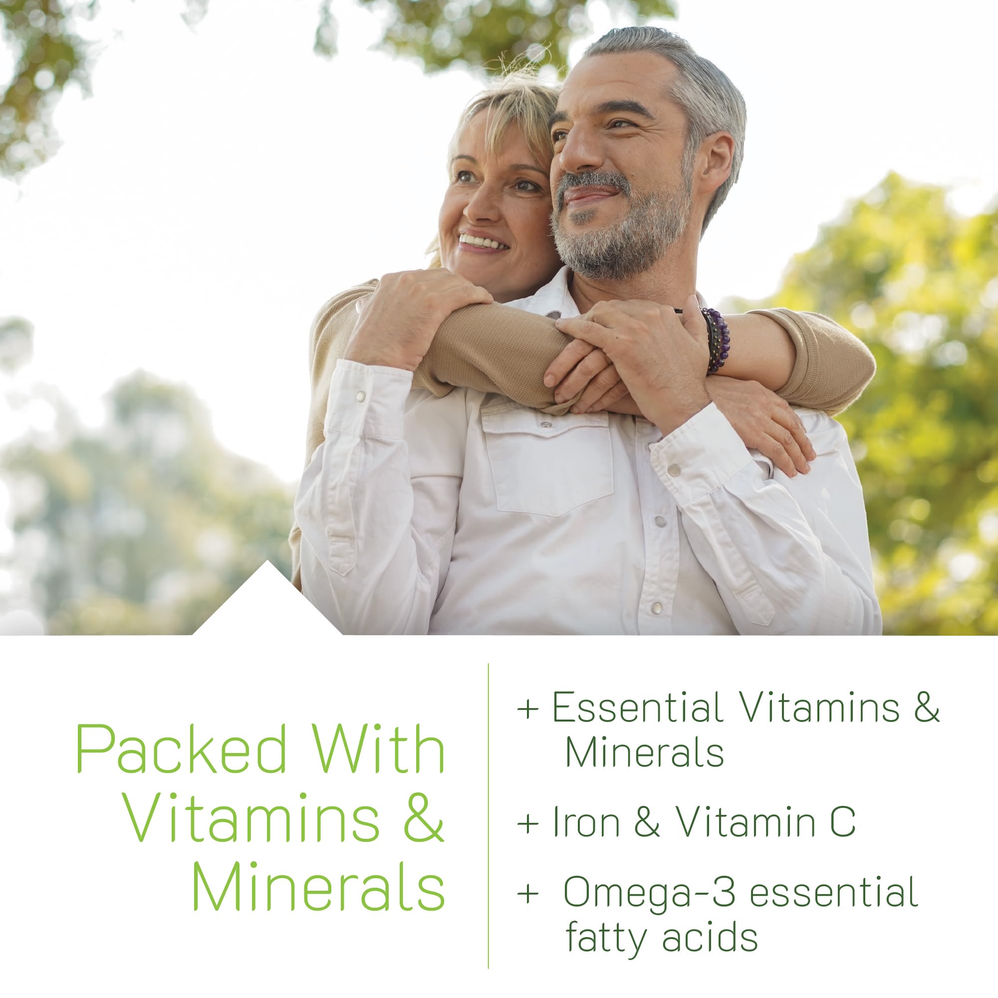 Comprehensive vitamin support in one capsule