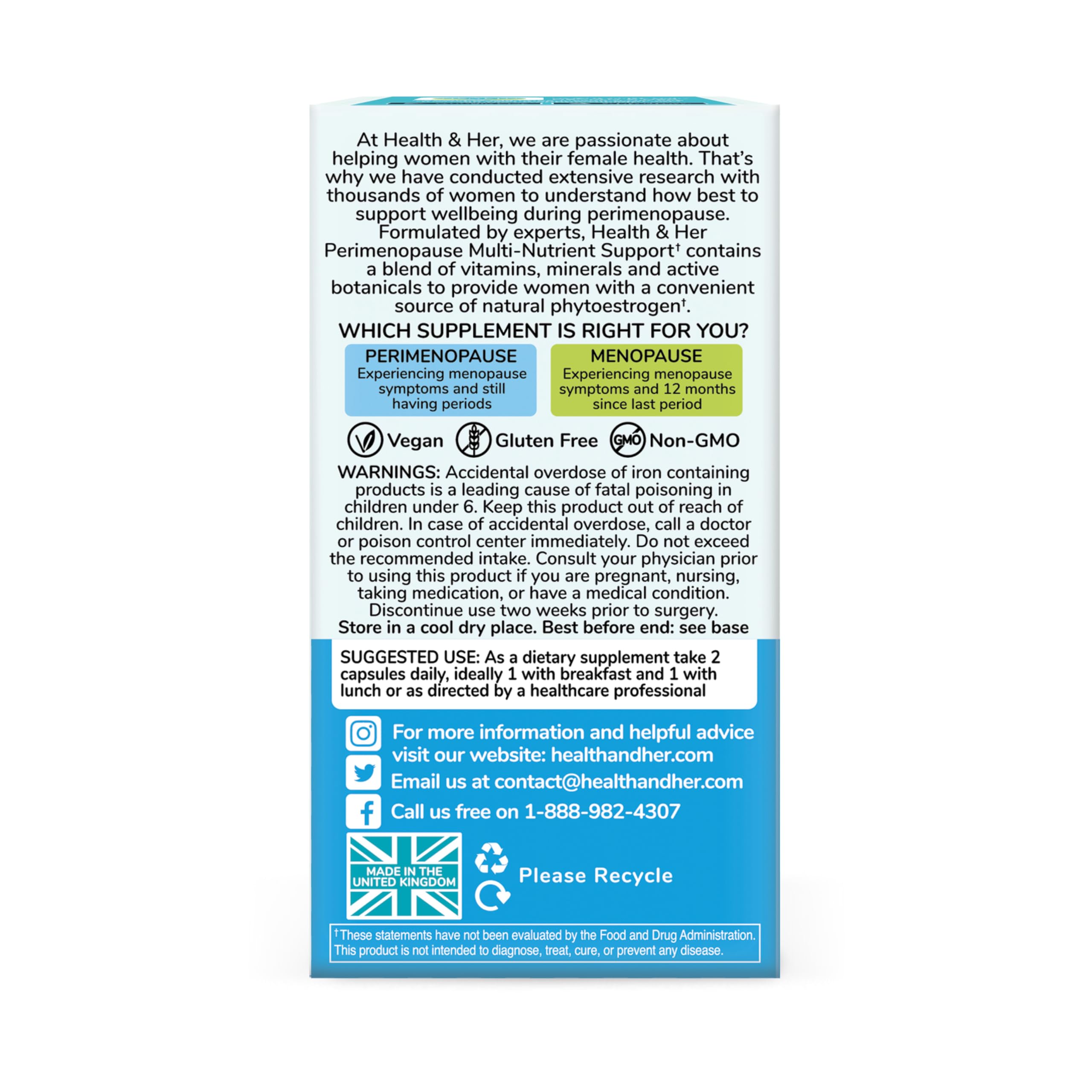 comprehensive women's health supplement