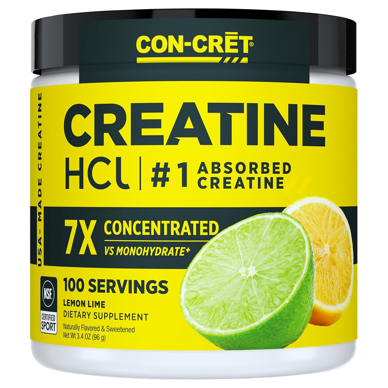 CON-CRET creatine HCl powder benefits