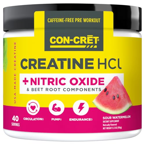 CON-CRET pre-workout creatine supplement