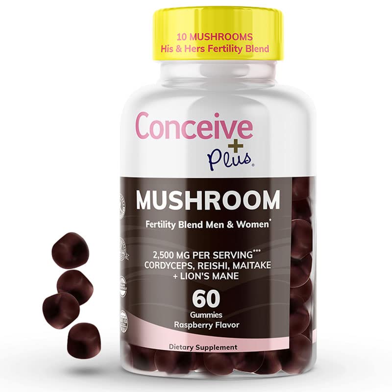 CONCEIVE PLUS mushroom gummies for fertility