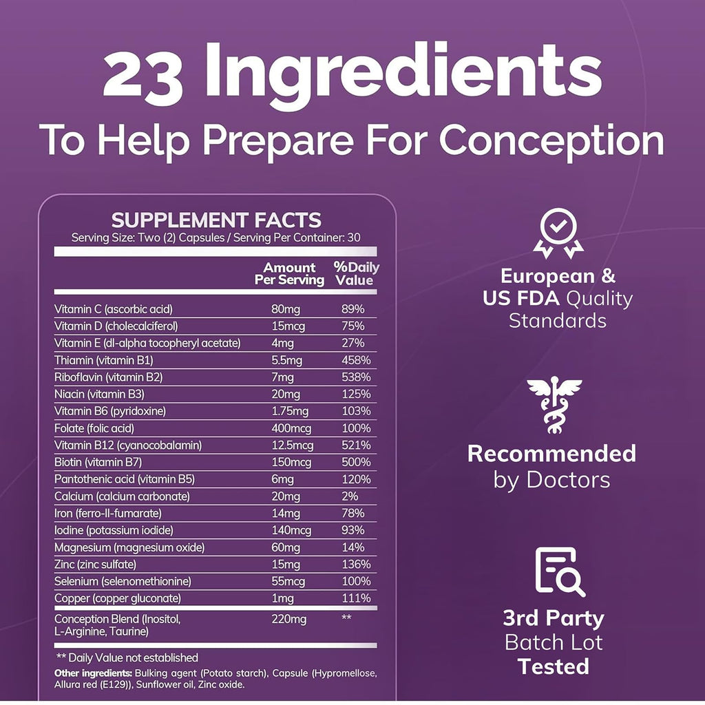 CONCEIVE PLUS vitamins for expecting mothers