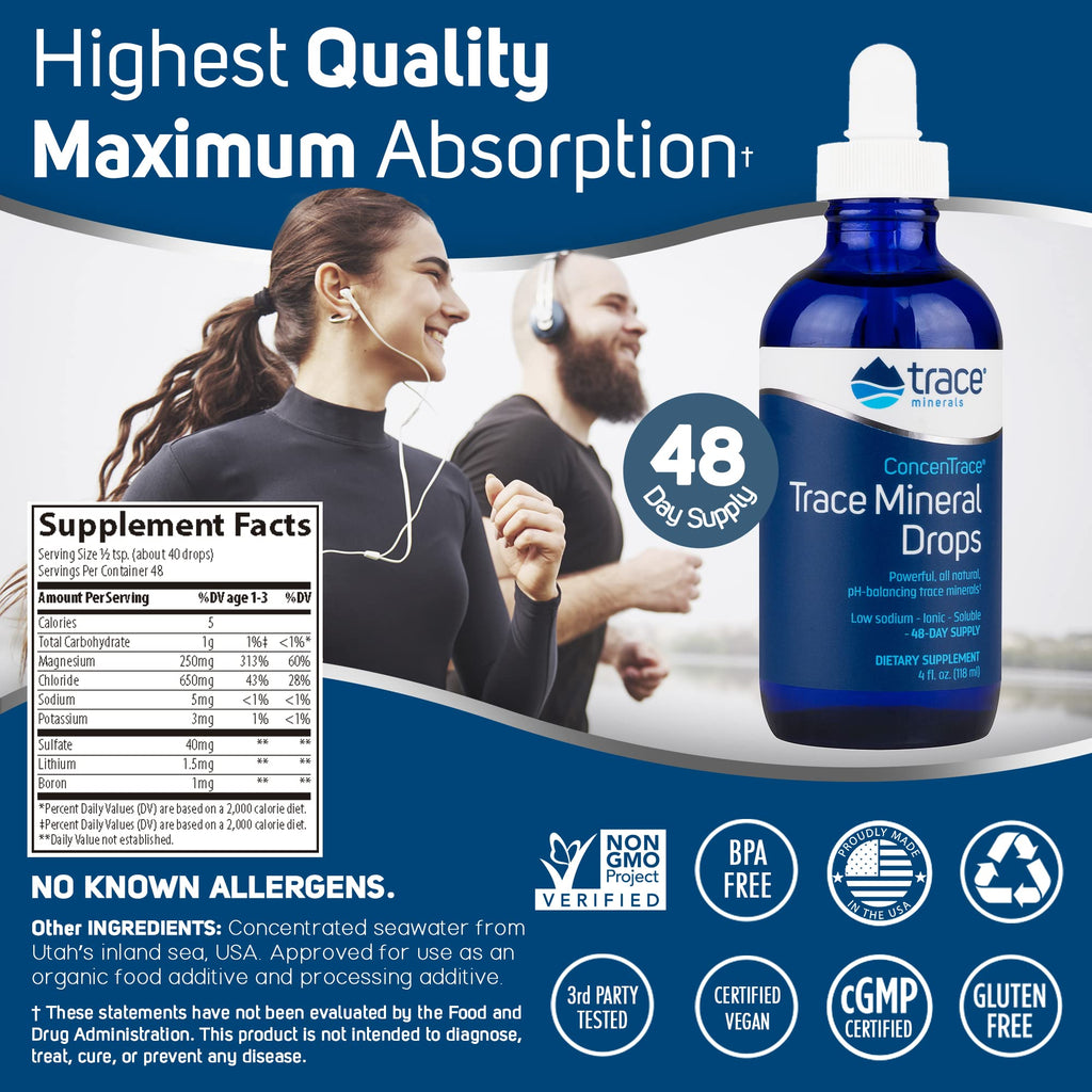 concenTrace drops for optimal electrolyte balance