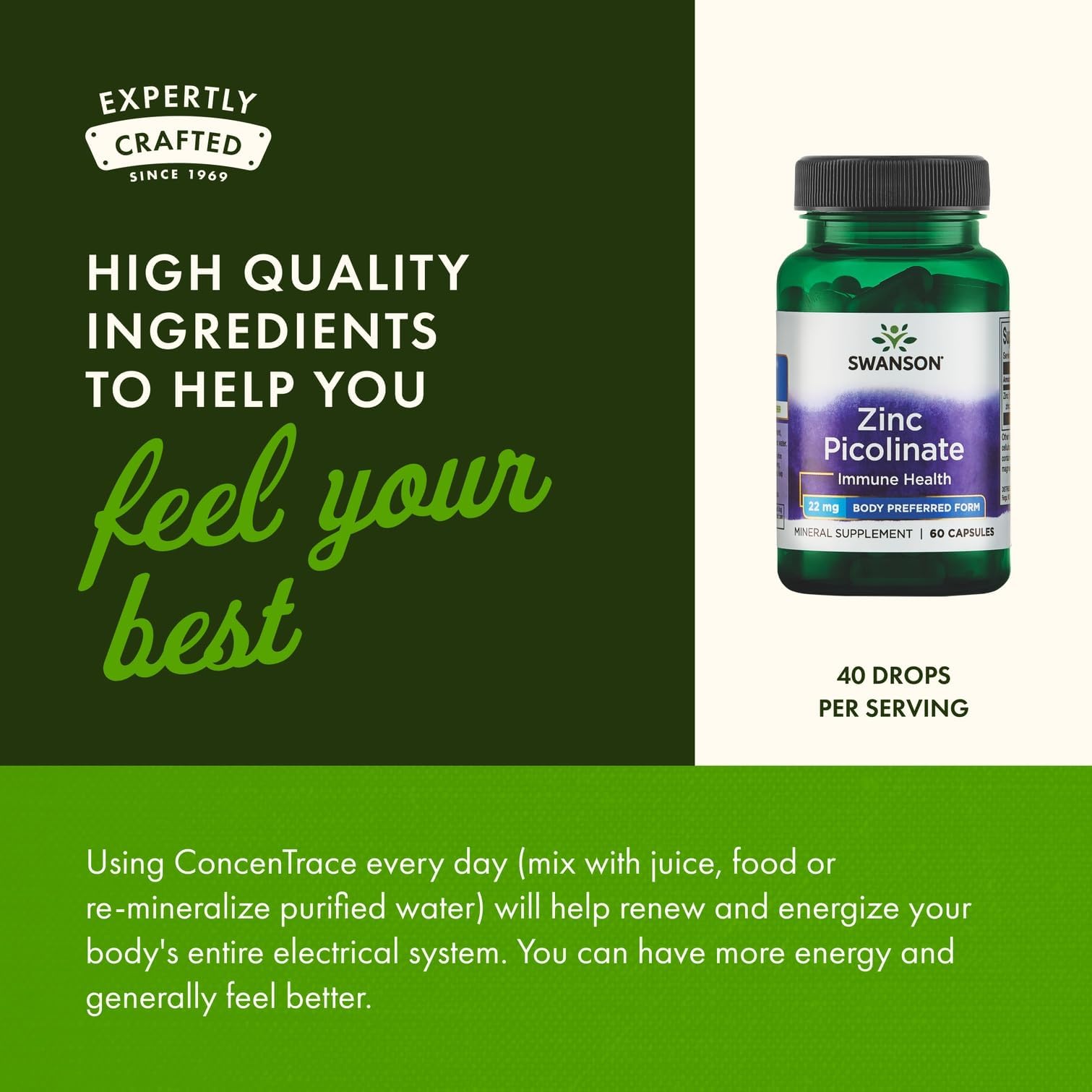Concentrace drops support mineral balance