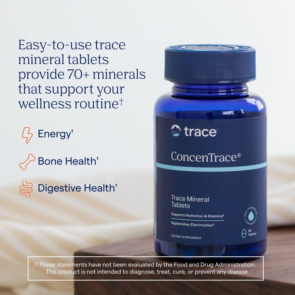 ConcenTrace ionic trace minerals tablets