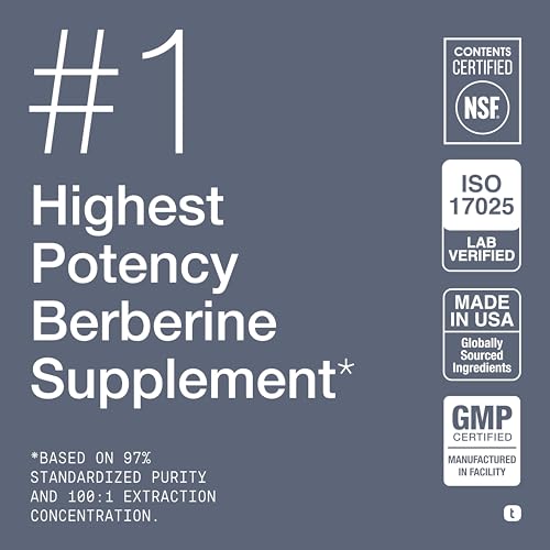 concentrated berberine supplement dosage