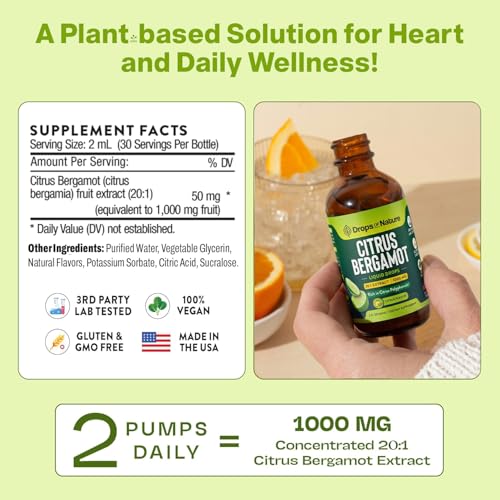 Concentrated bergamot health boost