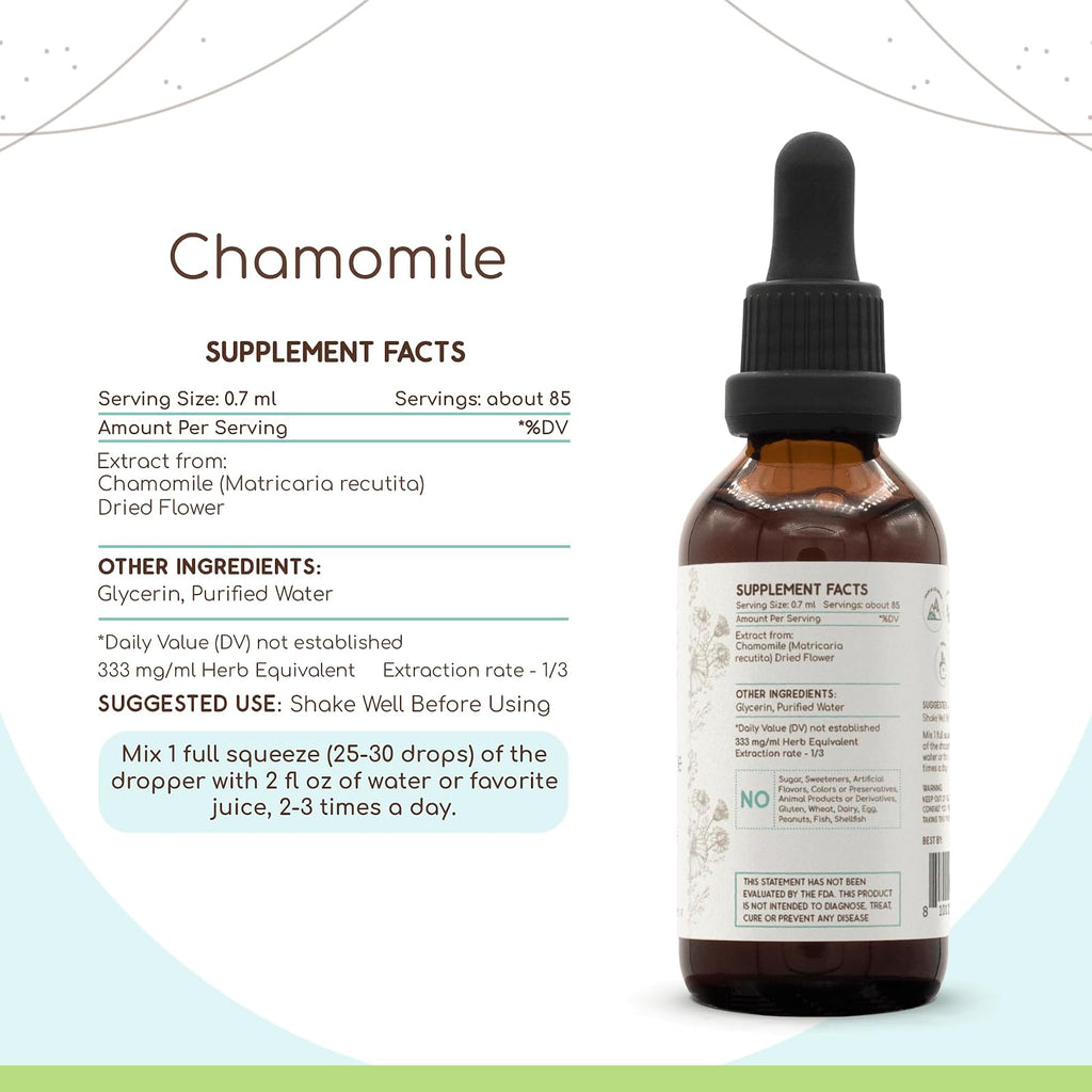 concentrated chamomile tea for relaxation