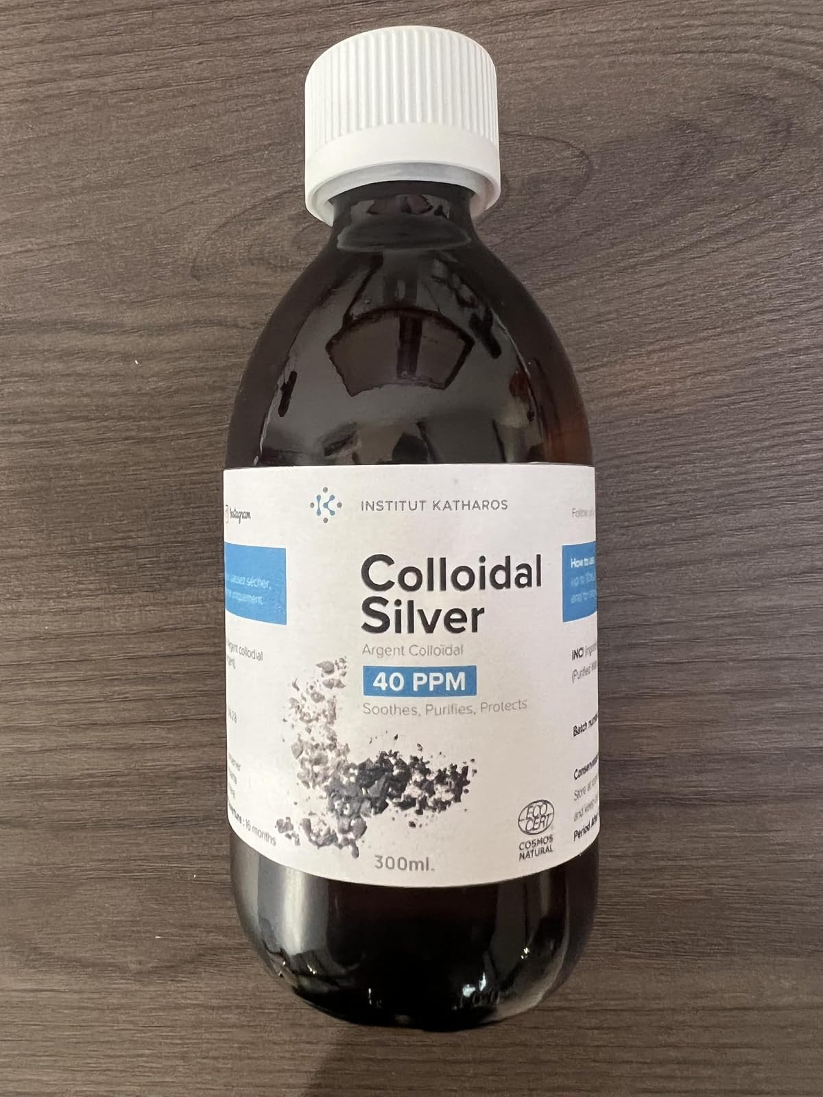 concentrated colloidal silver hydrosol