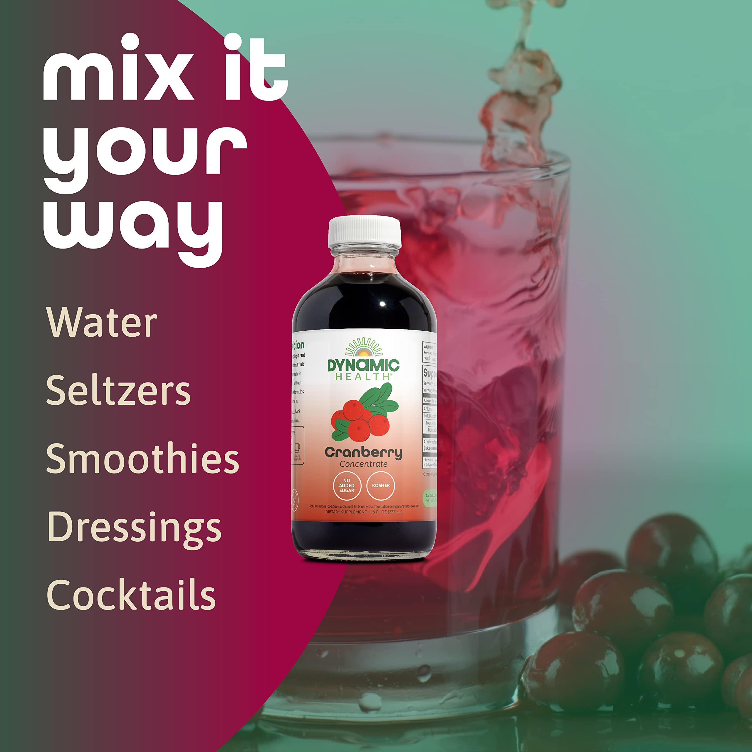 concentrated cranberry juice health benefits