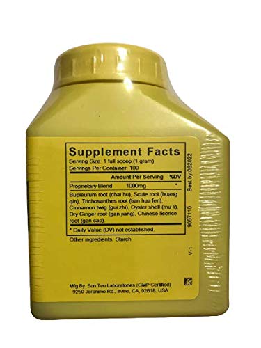 concentrated ginger granules supplement