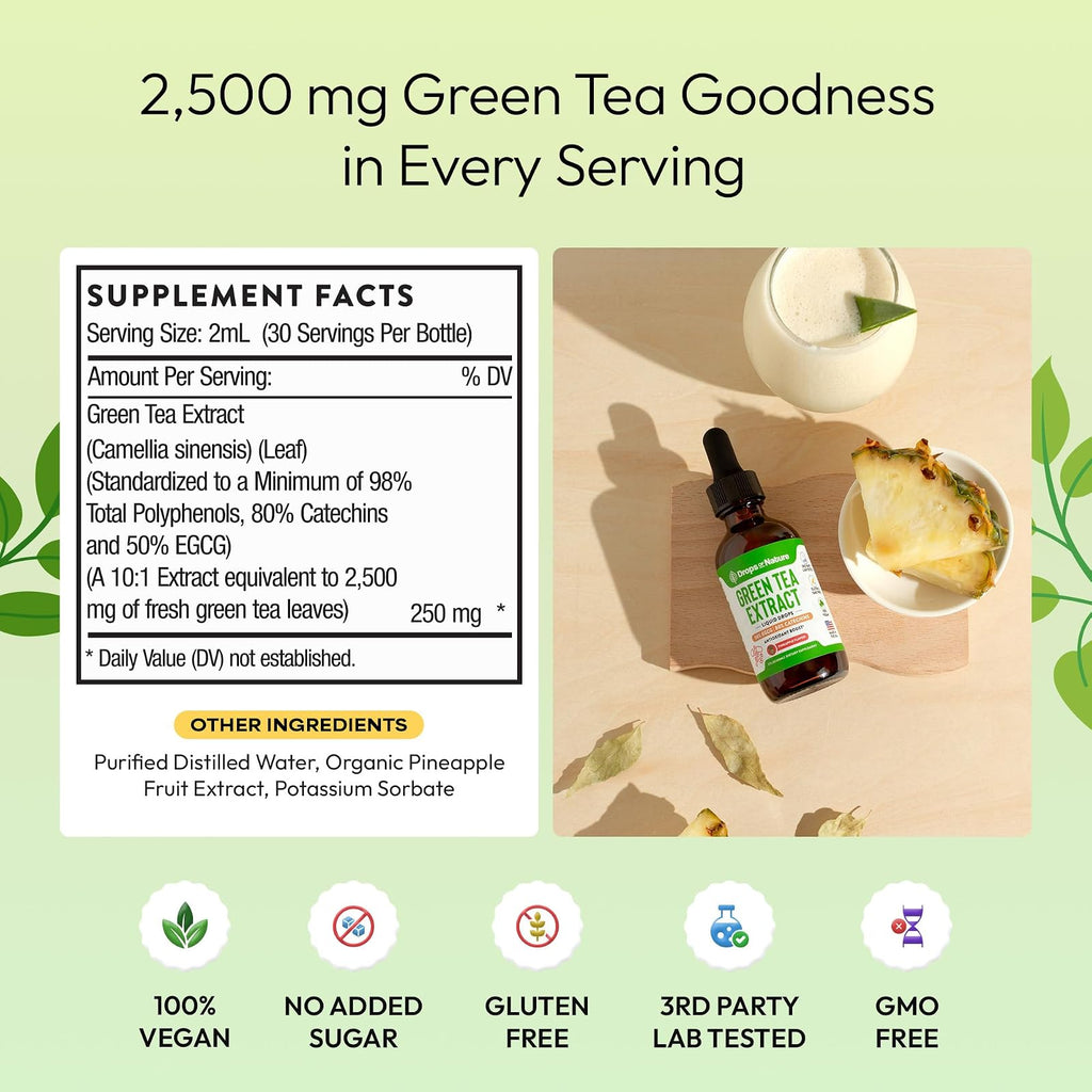 concentrated green tea extract supplement