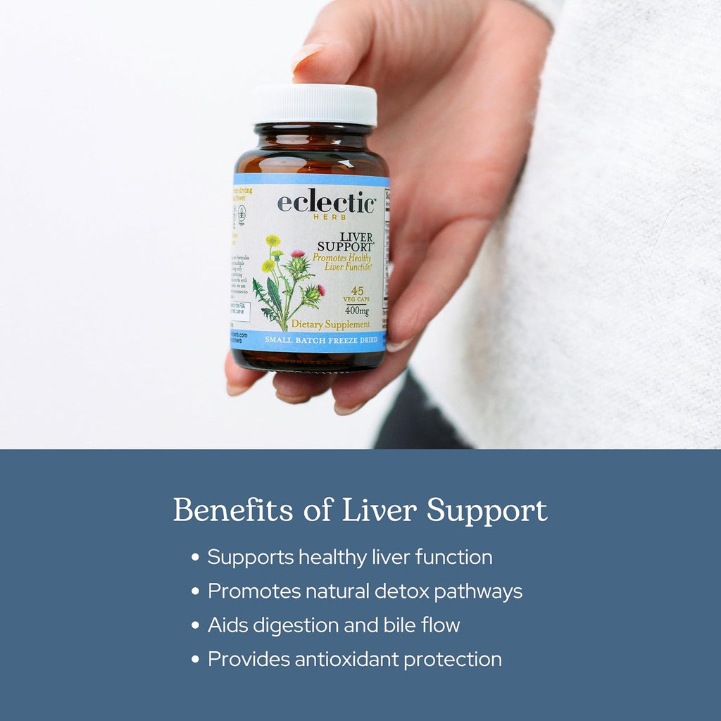Concentrated herbal liver support