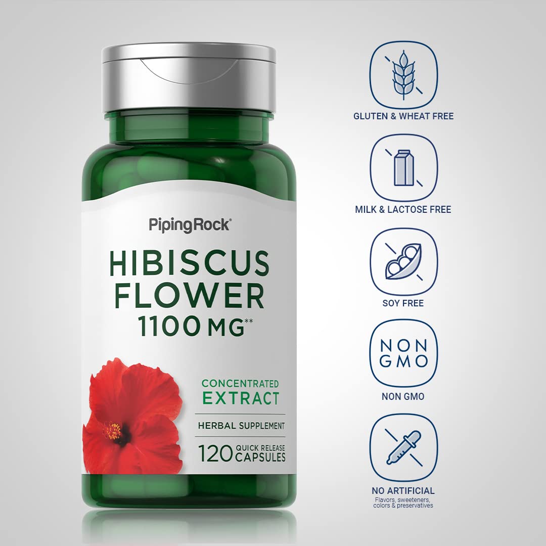 Concentrated hibiscus flower extract