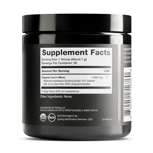 concentrated Lion’s Mane powder