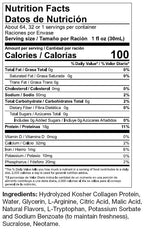 concentrated liquid protein supplement