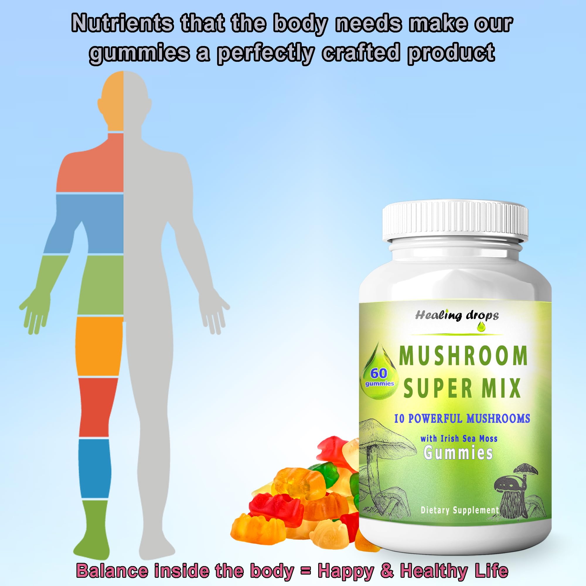 concentrated mushroom extract for wellness
