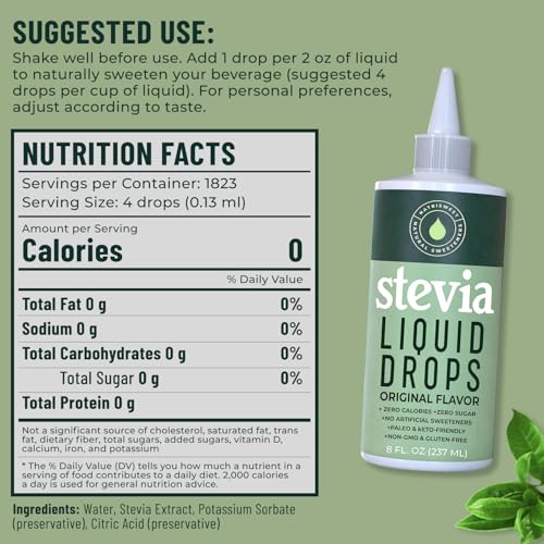 concentrated stevia for baking and cooking