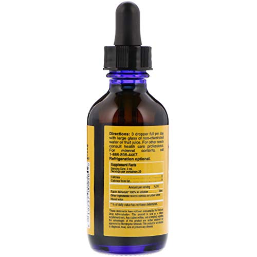 concentrated trace minerals for vitality