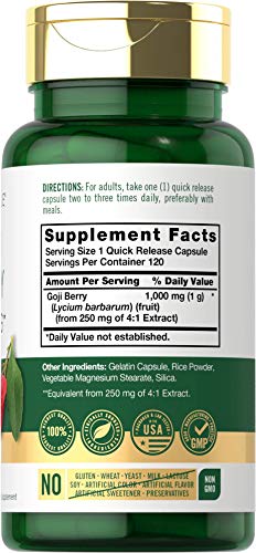 concentrated wolfberry extract capsules