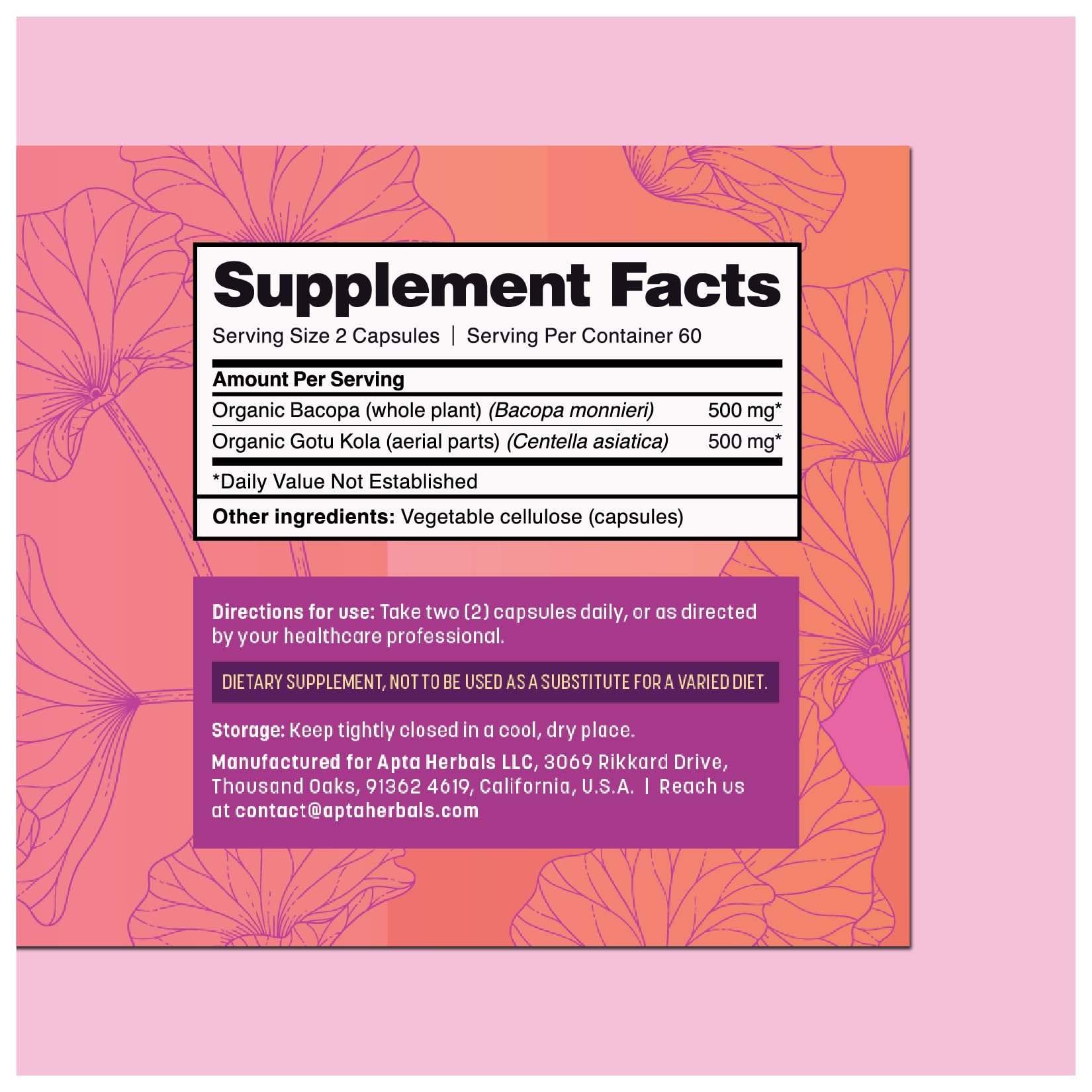 Concentration boosting vitamin capsules