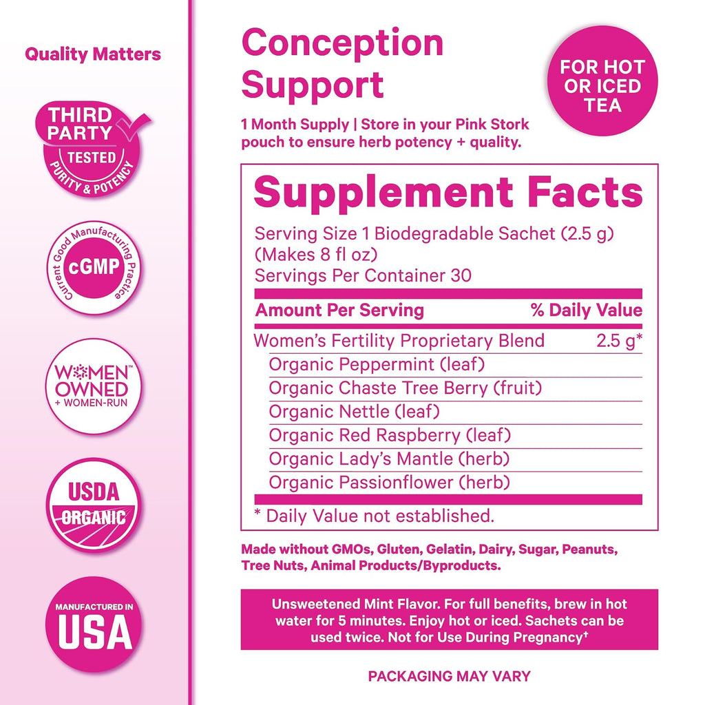 conception tea for hopeful mothers