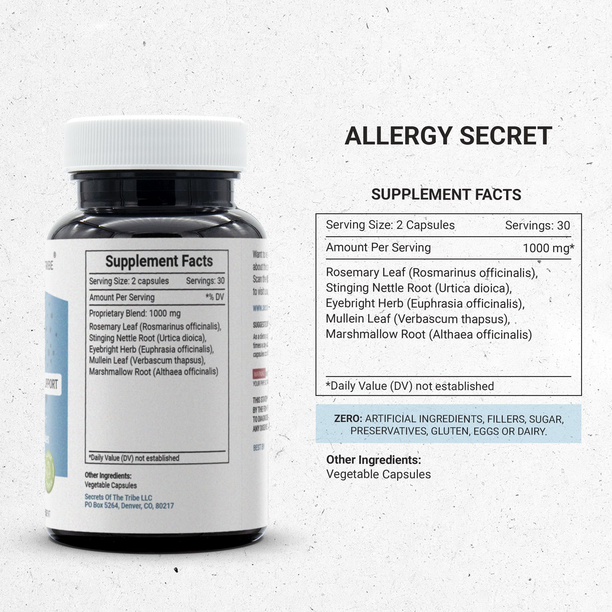congestion support herbal capsules