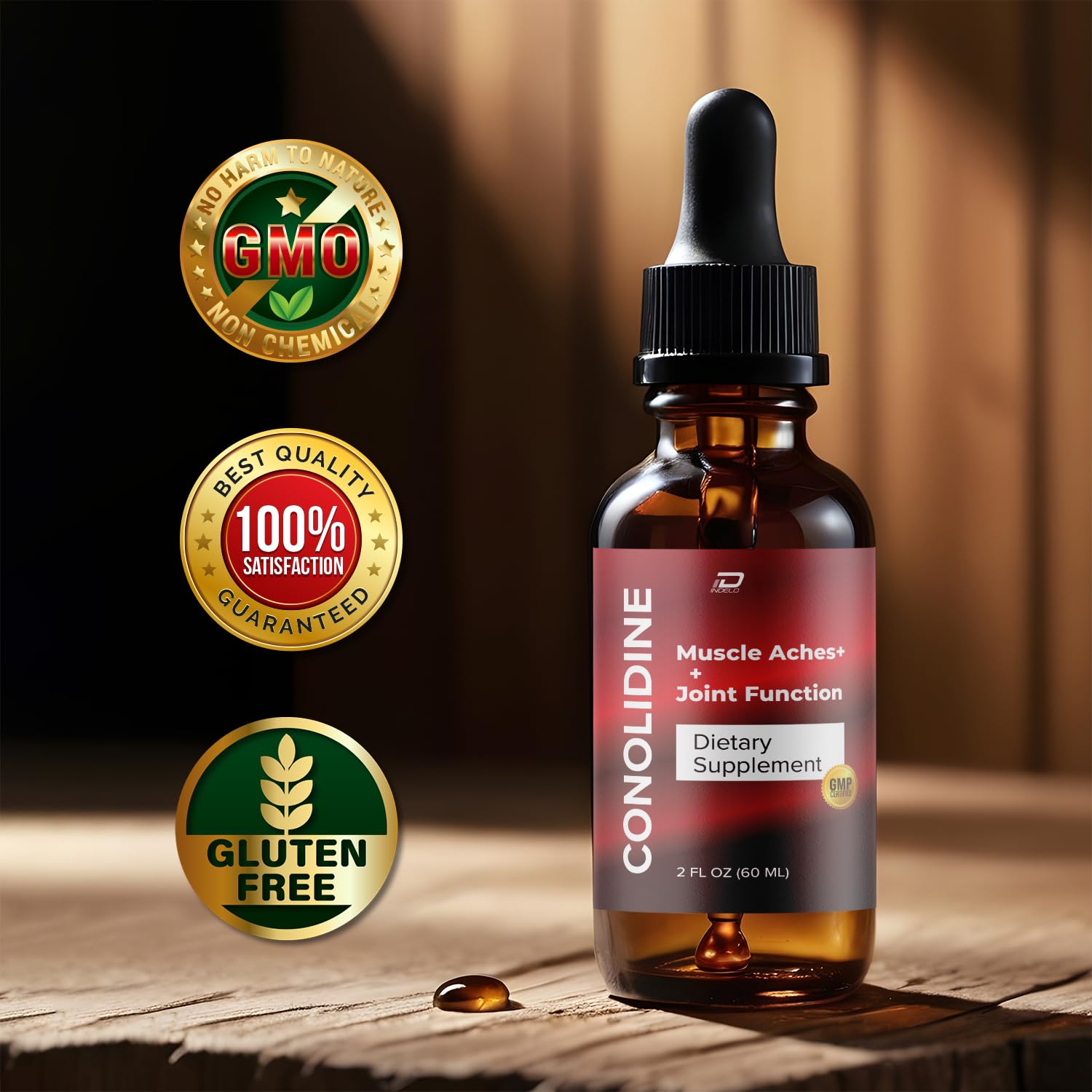 Conolidine healthy formula liquid drops