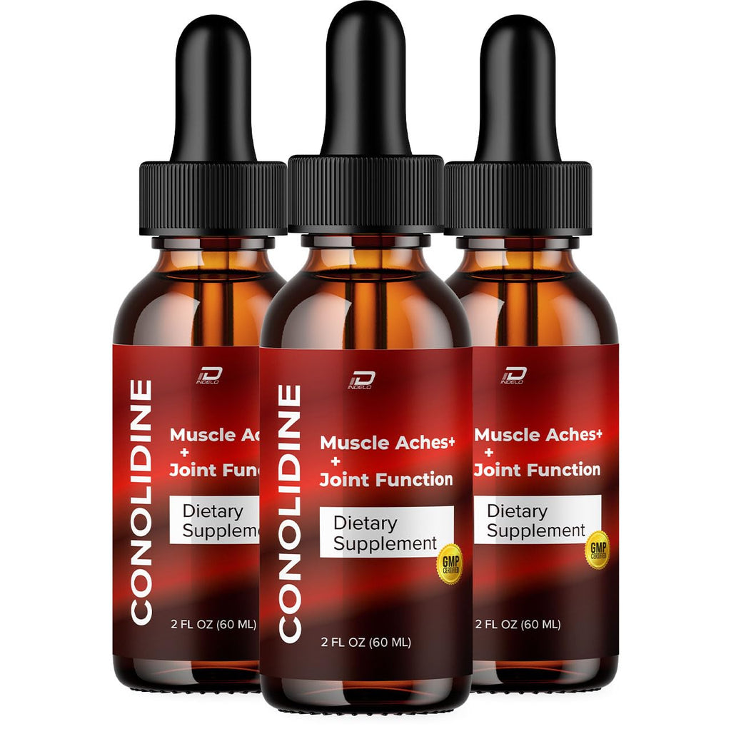 Conolidine liquid drops for wellness