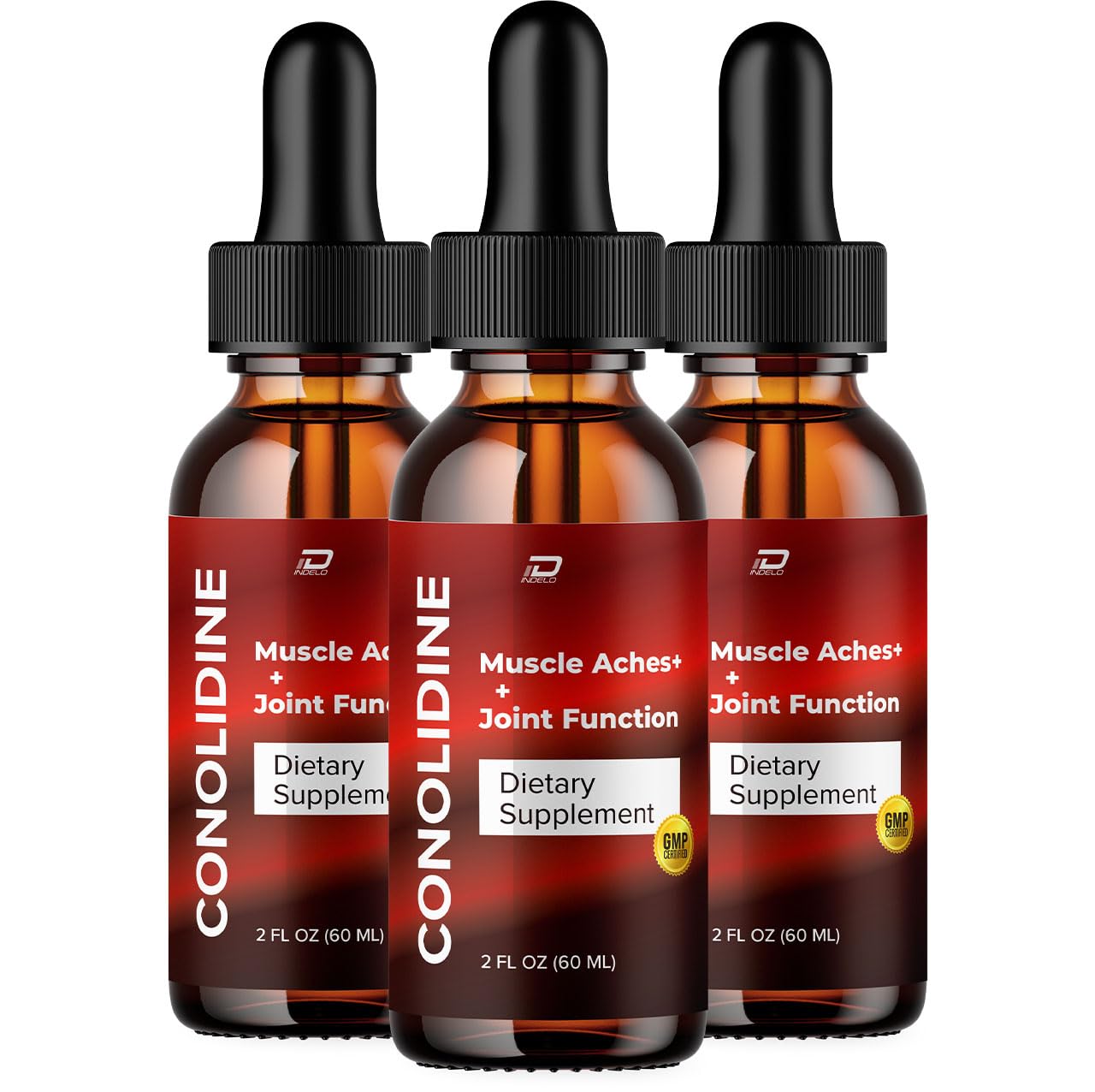Conolidine liquid drops for wellness