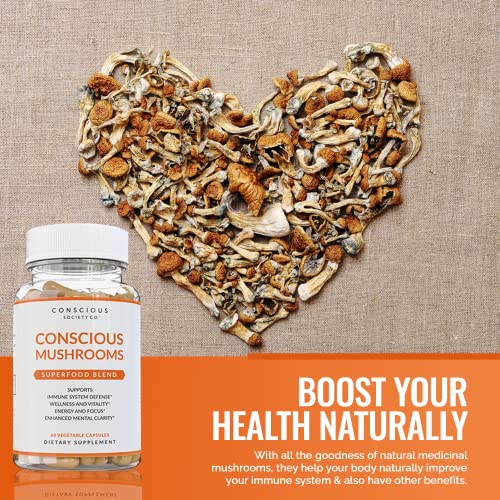 Conscious Society mushroom blend benefits
