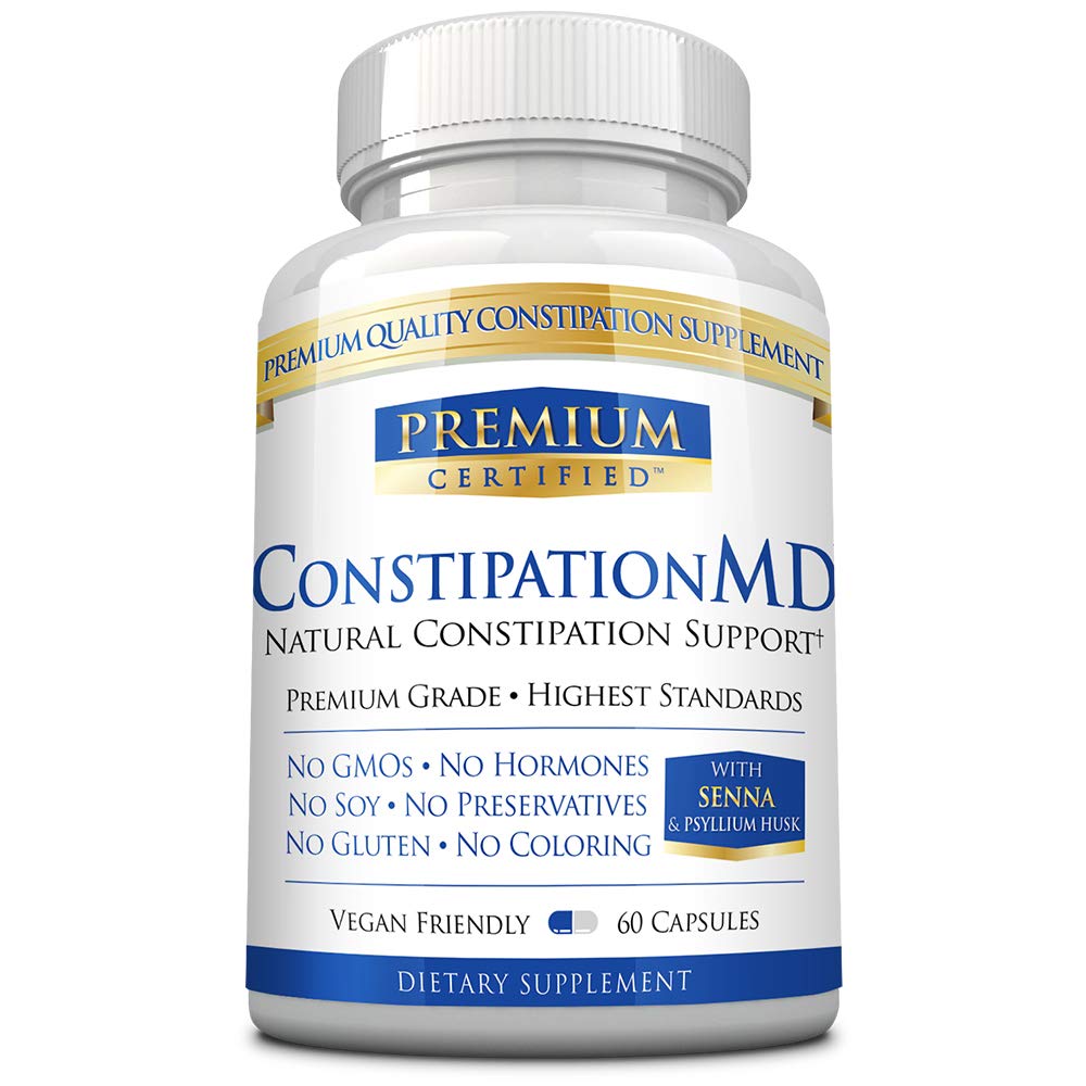 ConstipationMD vegan psyllium capsules